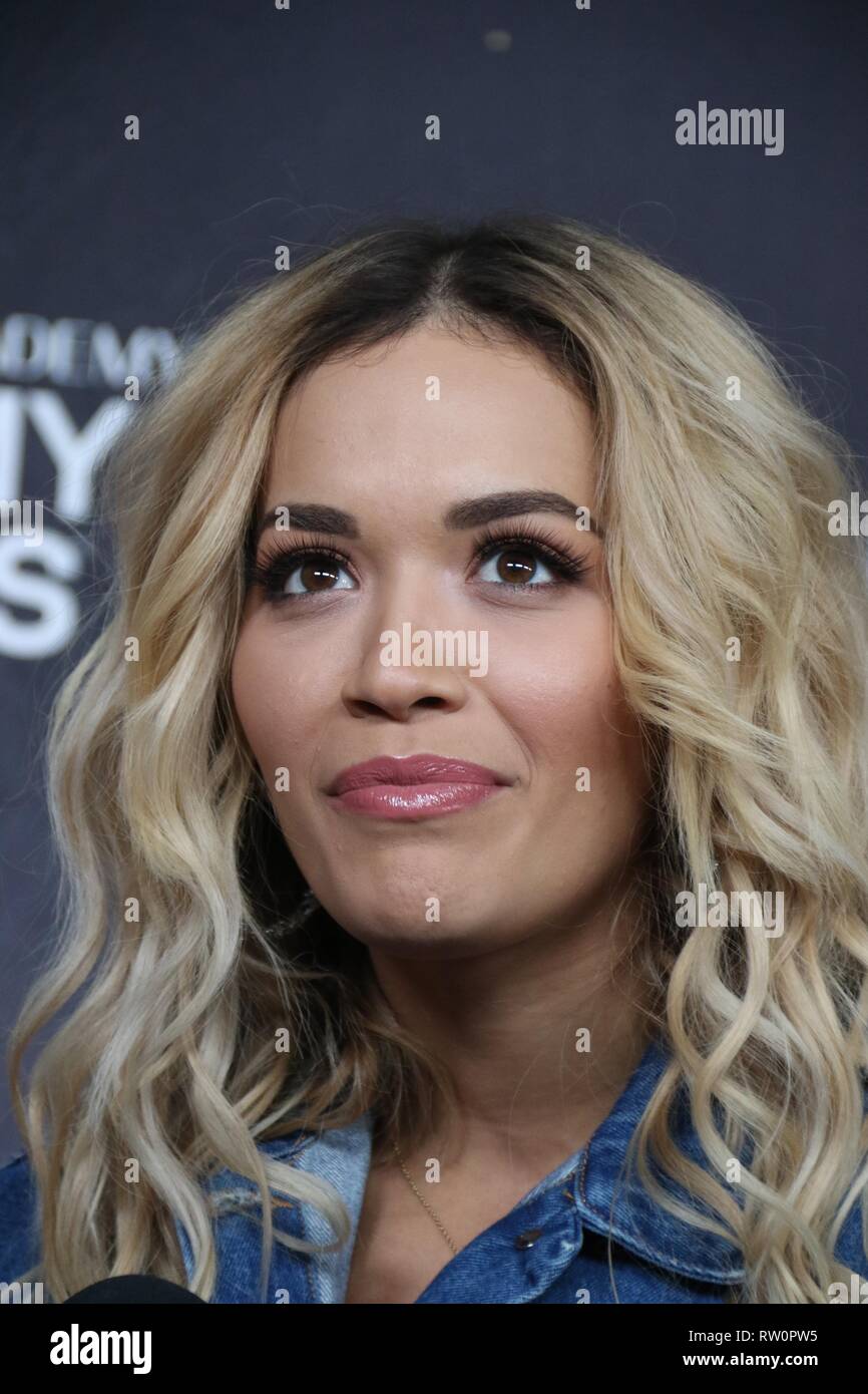 Rita Ora 2018 High Resolution Stock Photography and Images - Alamy