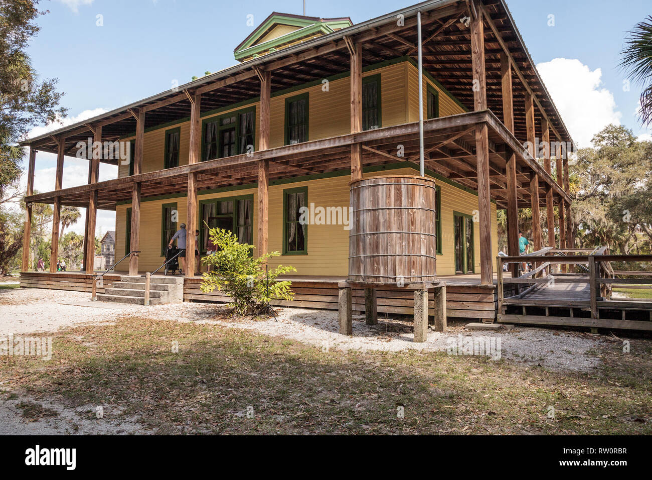 Koreshan state park florida hi-res stock photography and images - Alamy