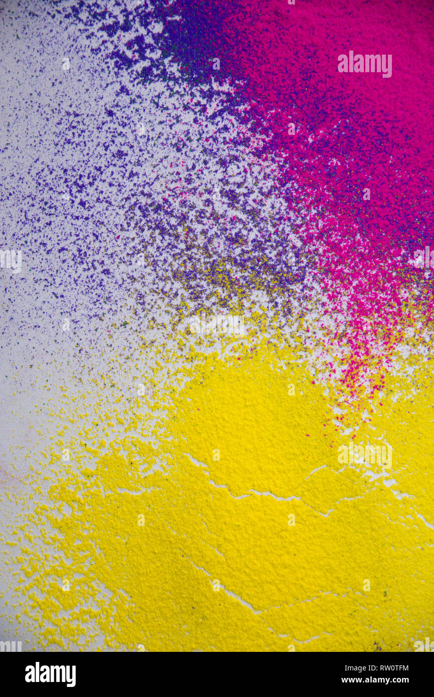 Colorful powder abstract background Stock Photo - Alamy