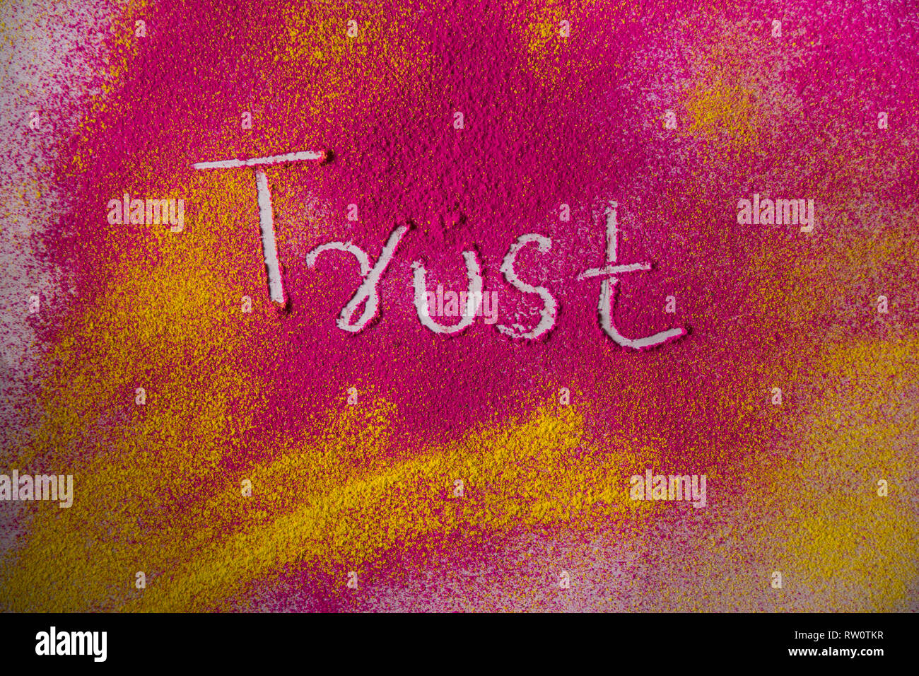 Yellow color of trust hi-res stock photography and images - Alamy