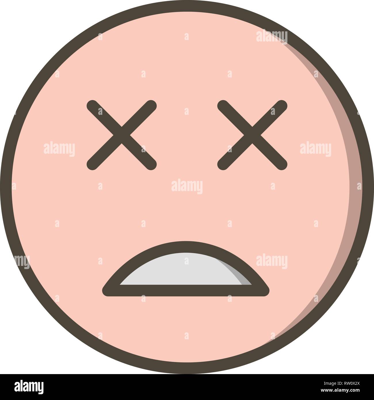 Dead Face Clip Art