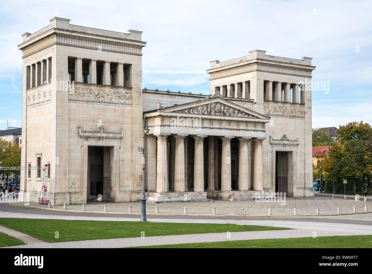 Konigsplatz - Kings Square, state capital Munich, Bavaria, Munich ...