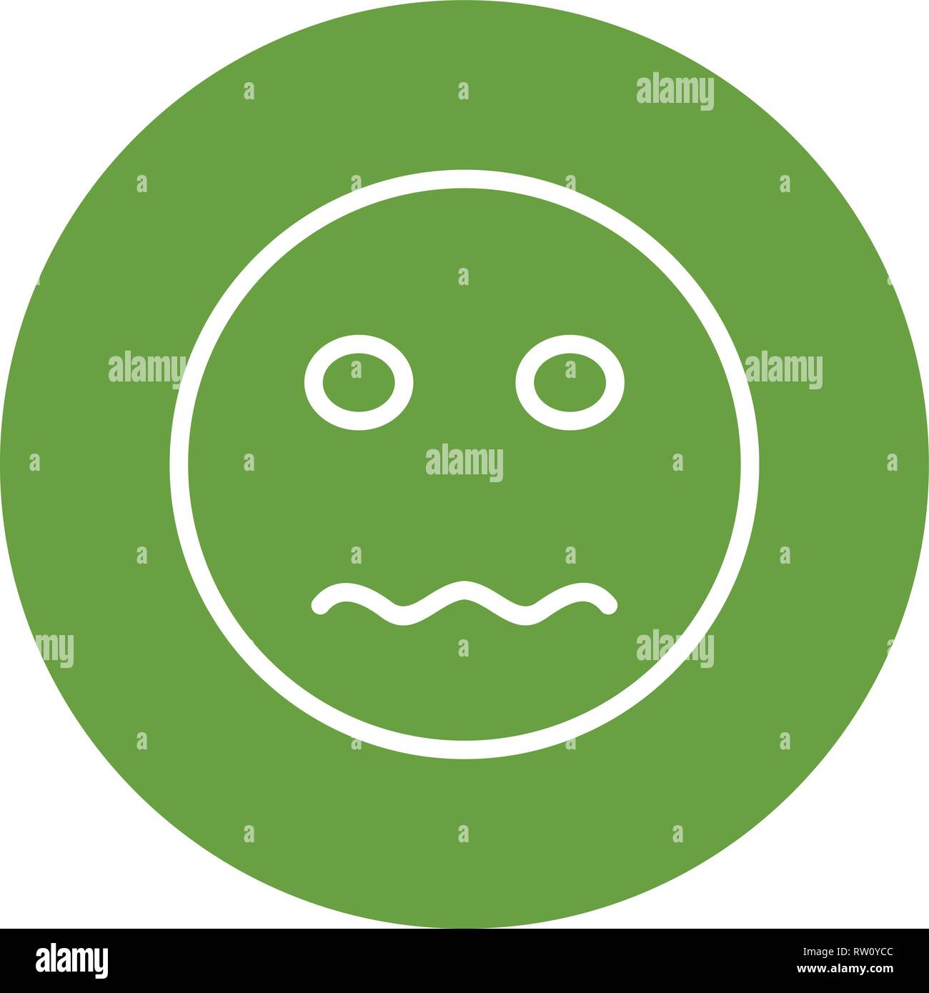 Nervous Face Text