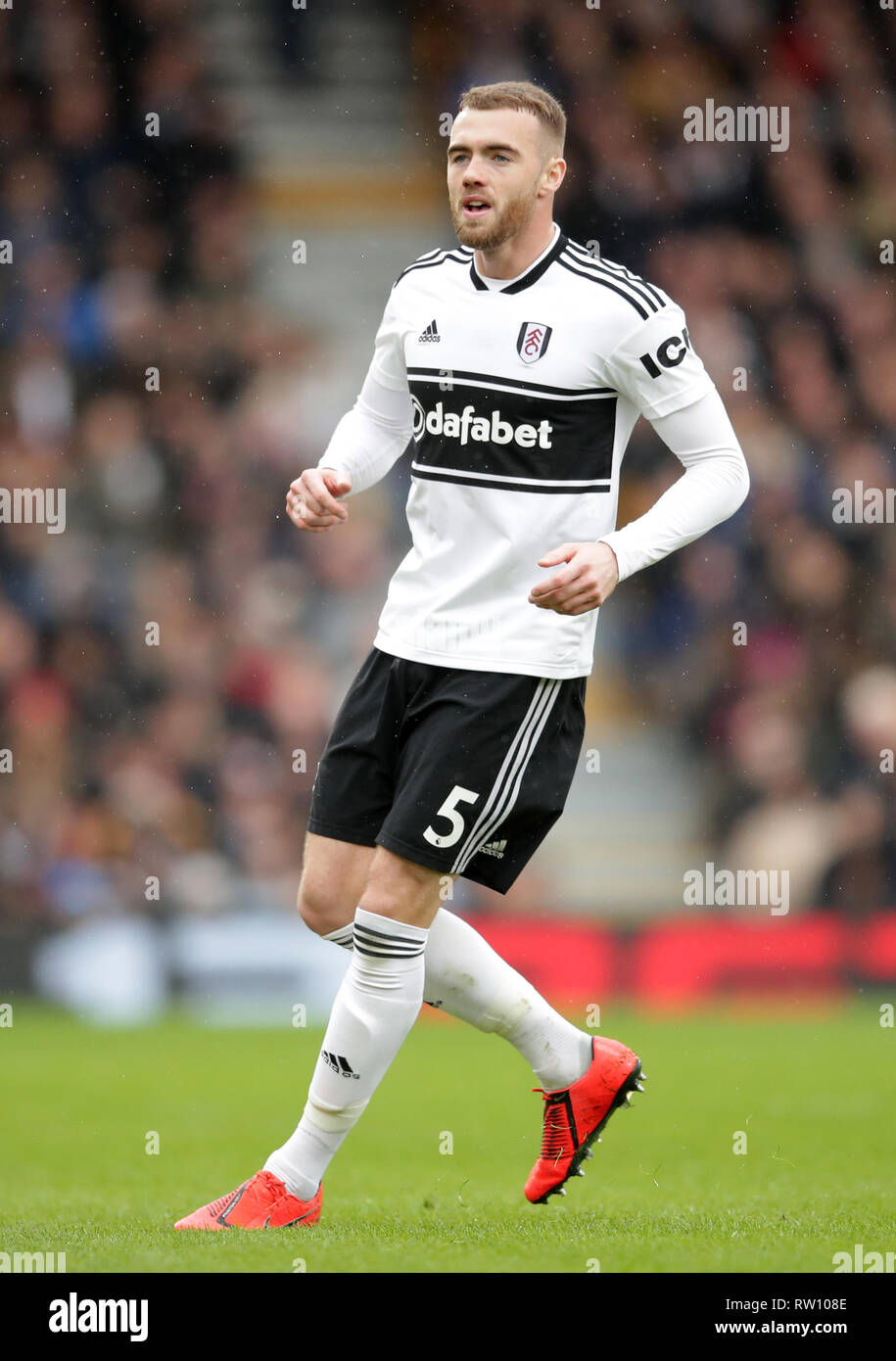 Fulham's Calum Chambers during the Premier League match at Craven ...