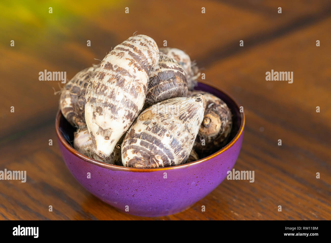 Taro root hi-res stock photography and images - Alamy