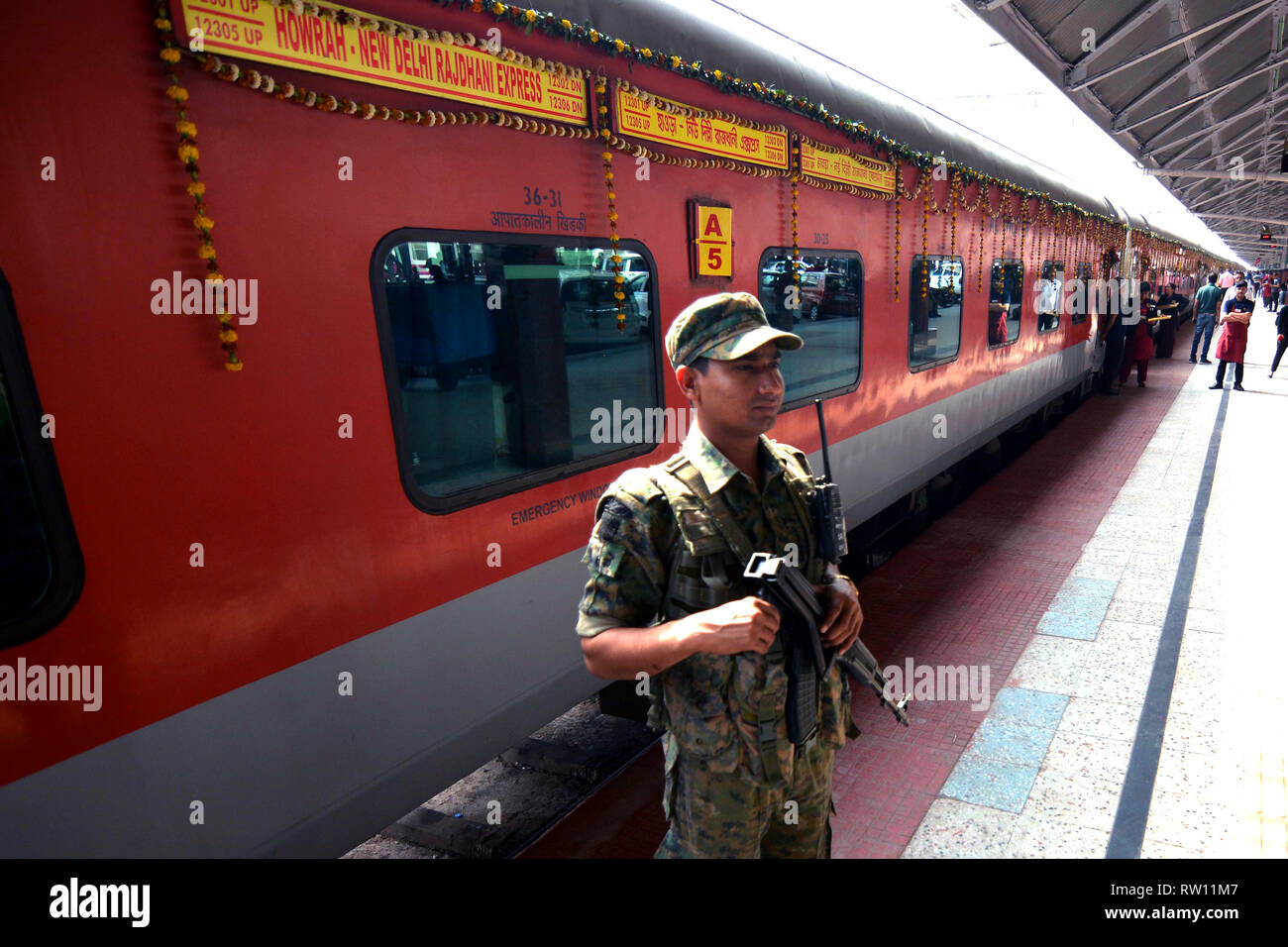 Rajdhani train hi-res stock photography and images - Alamy