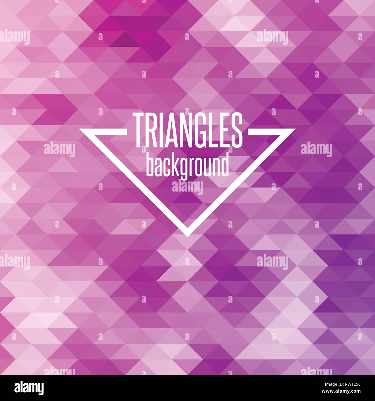 Triangular vector vectors hi-res stock photography and images - Alamy