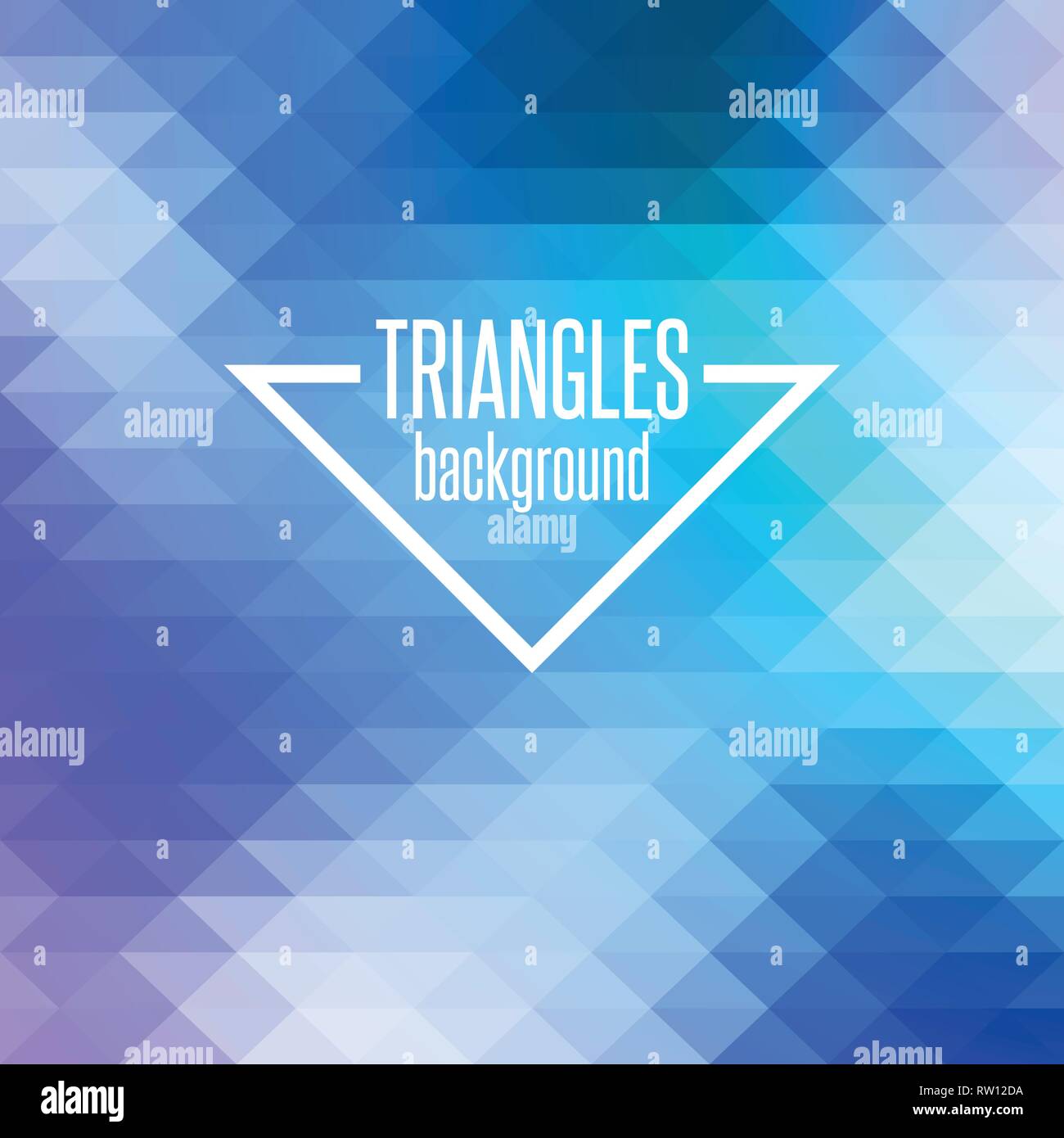 Abstract colorful geometric background of triangles. Modern stylish ...