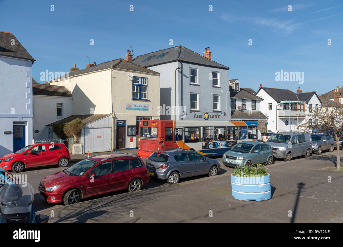 Town quay parking hi-res stock photography and images - Alamy