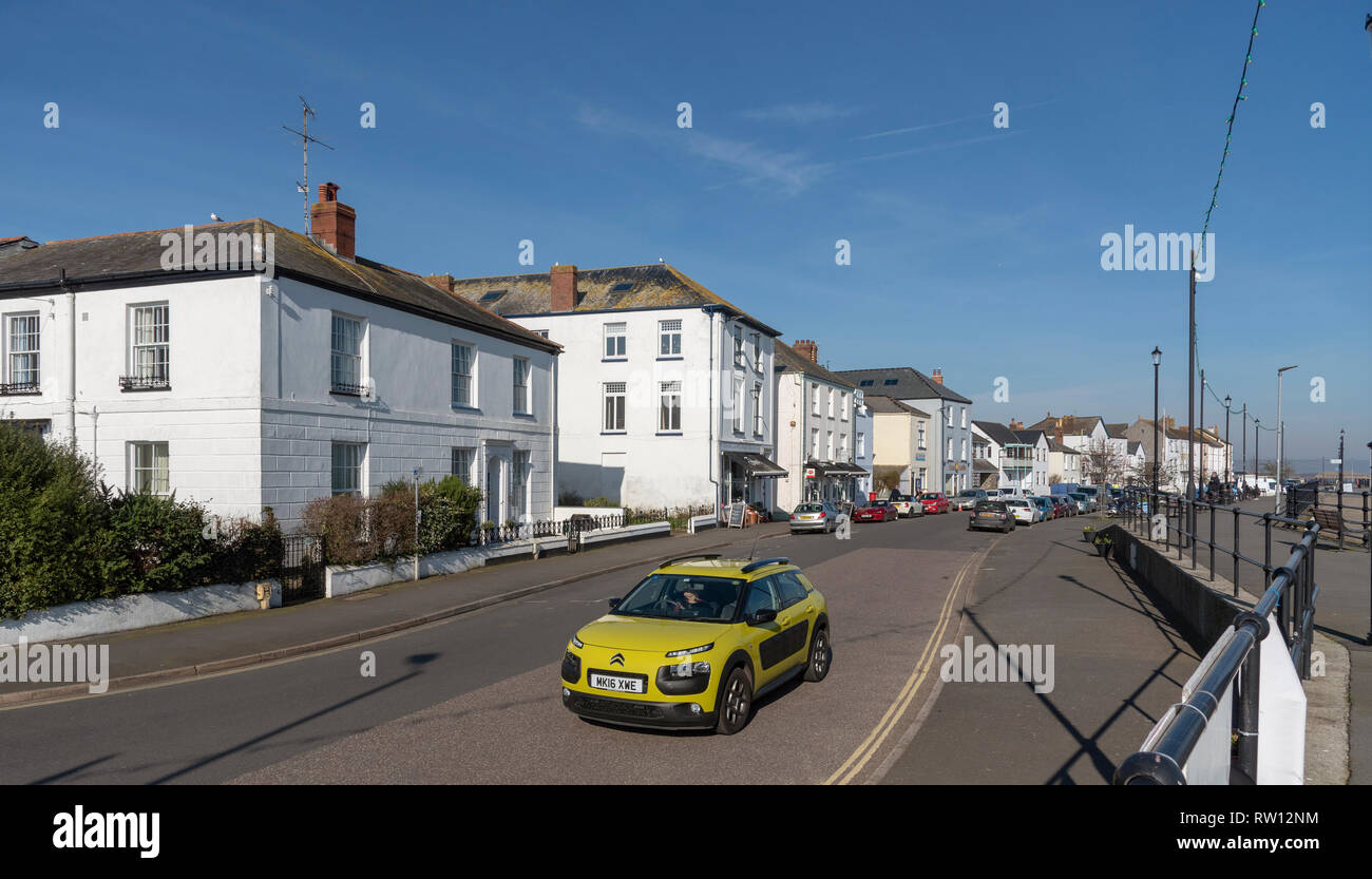 The Quay, Appledore, North Devon, England, UK. February 2019. The small ...