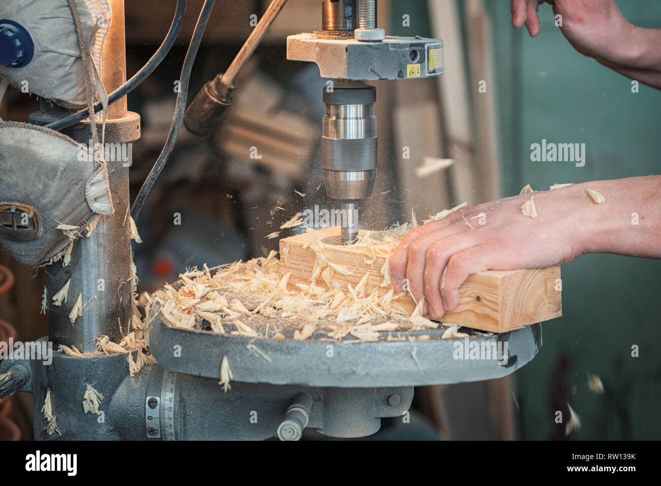 Carpenters hand drill hi-res stock photography and images - Alamy