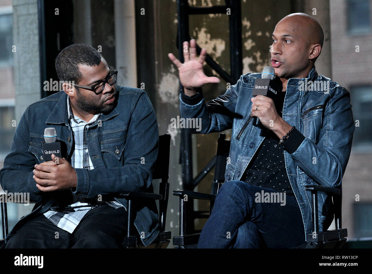 New York, USA. 10 Oct, 2014. Jordan Peele, Keegan-Michael at The Friday ...