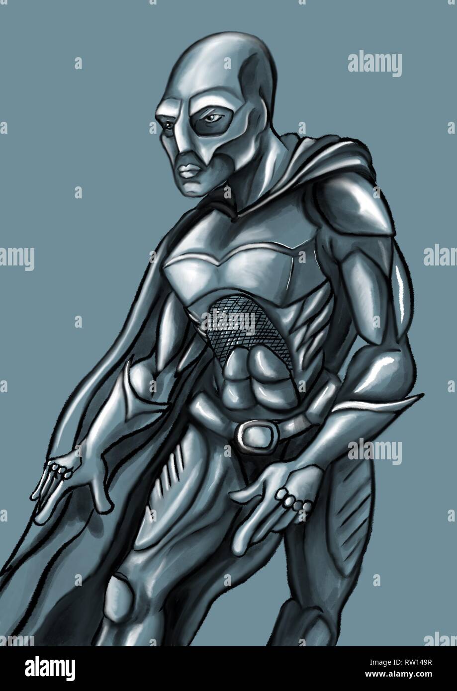 Female superheroes comic book hi-res stock photography and images - Alamy