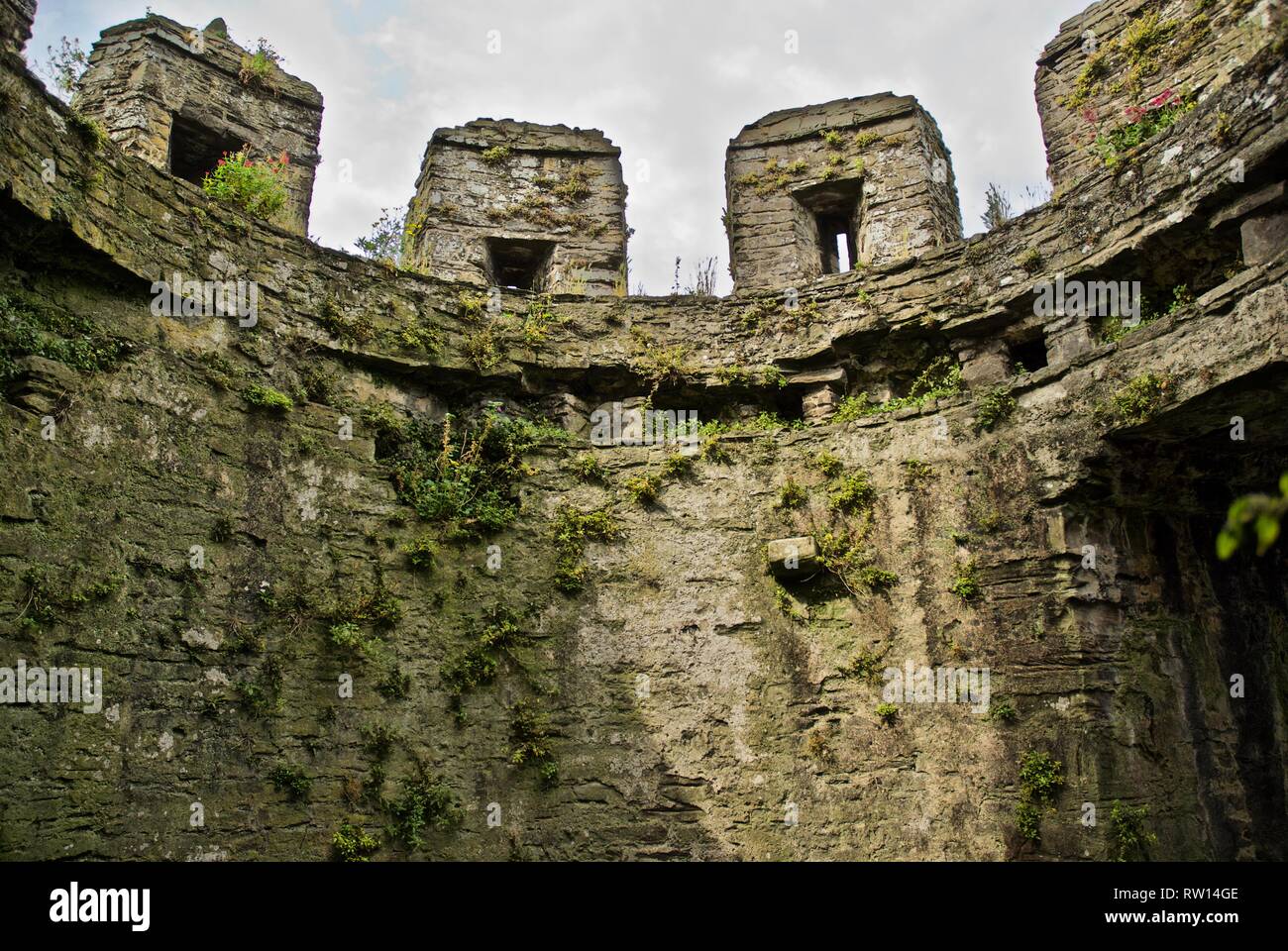 Conwy castle, wales interior hi-res stock photography and images - Alamy