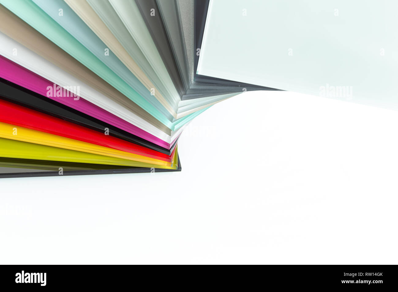 colored glass material Stock Photo - Alamy