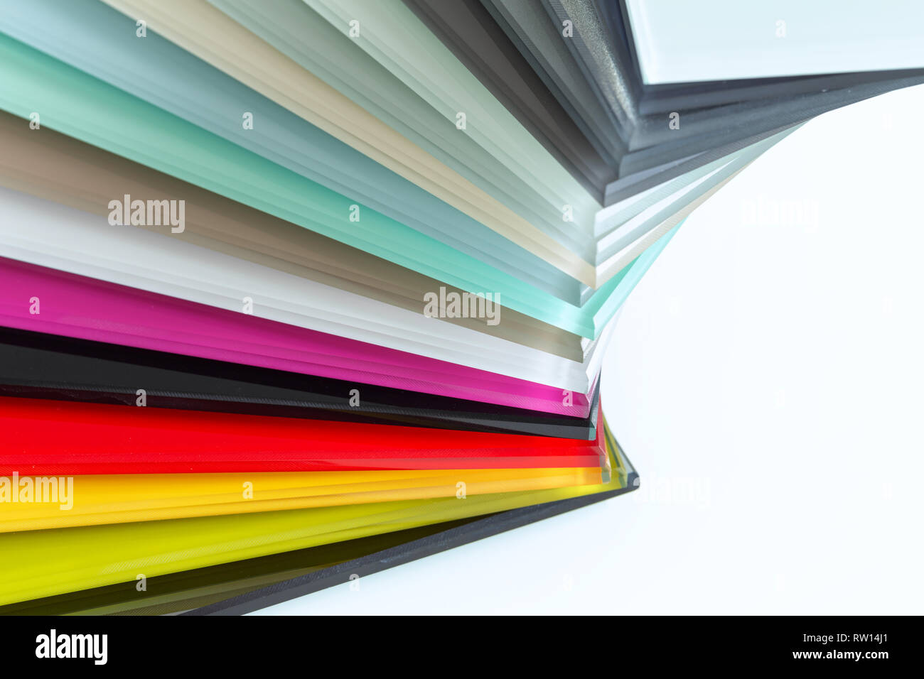 colored glass material Stock Photo - Alamy
