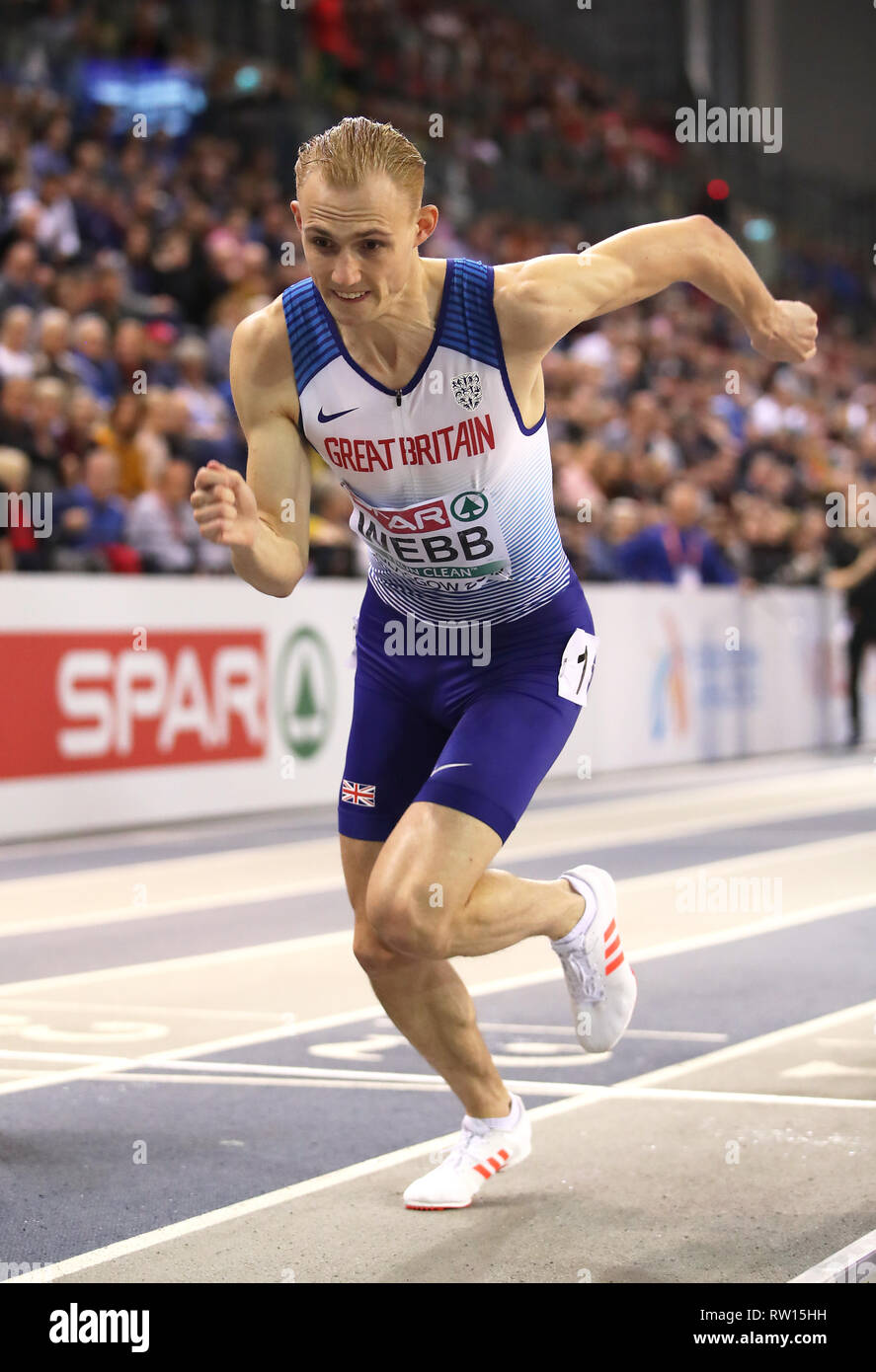 Great Britain's Jamie Webb at the start of the Men's 800m Final during ...