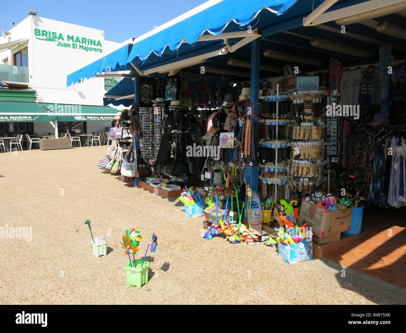 Playa Blanca Lanzarote Shop High Resolution Stock Photography and ...