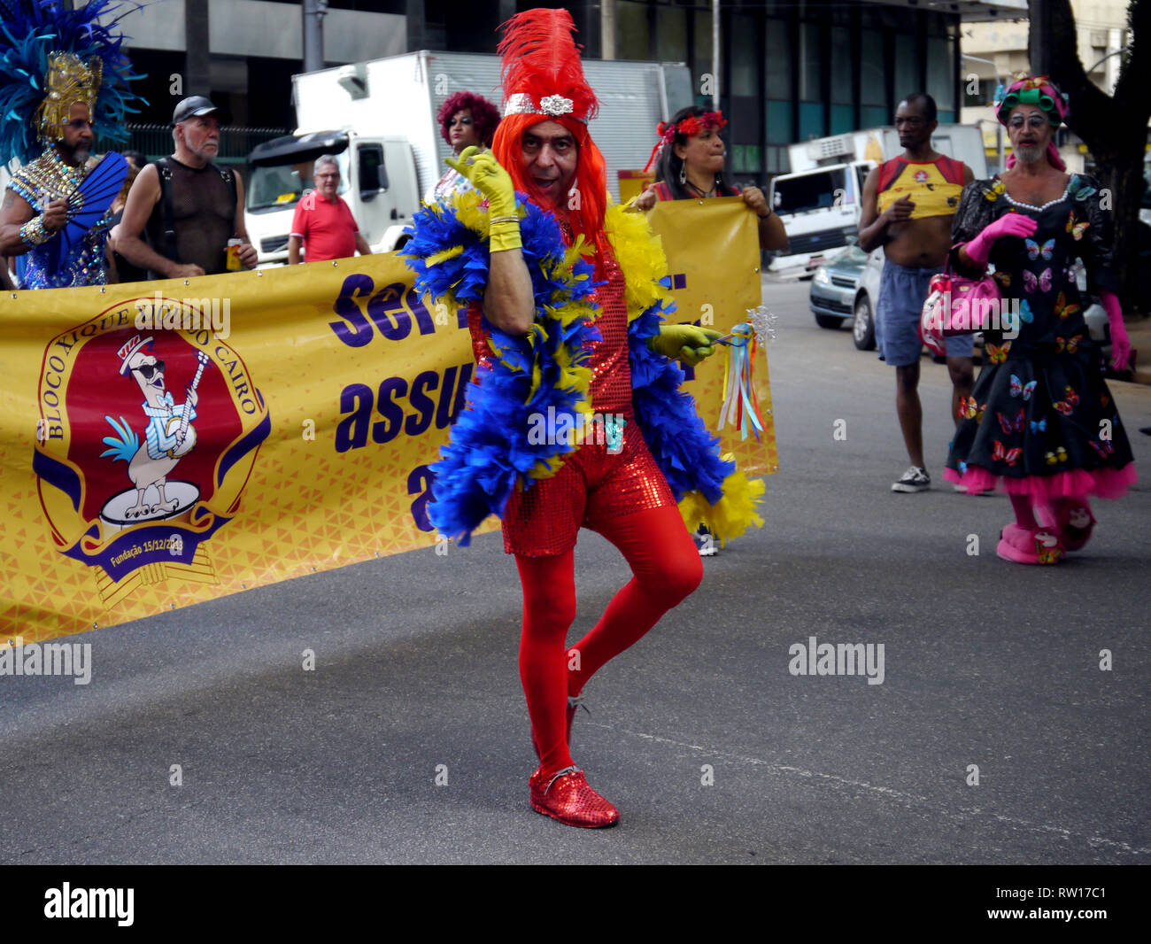 Fun during carnaval Stock Photo - Alamy