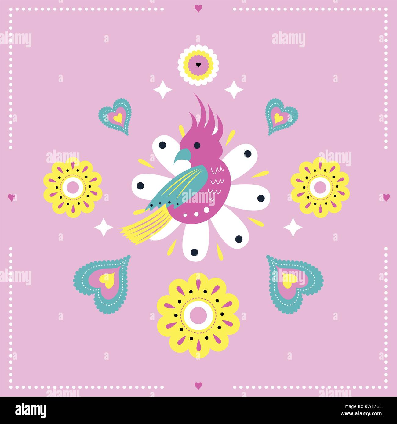 Exotic fauna Stock Vector Images - Alamy