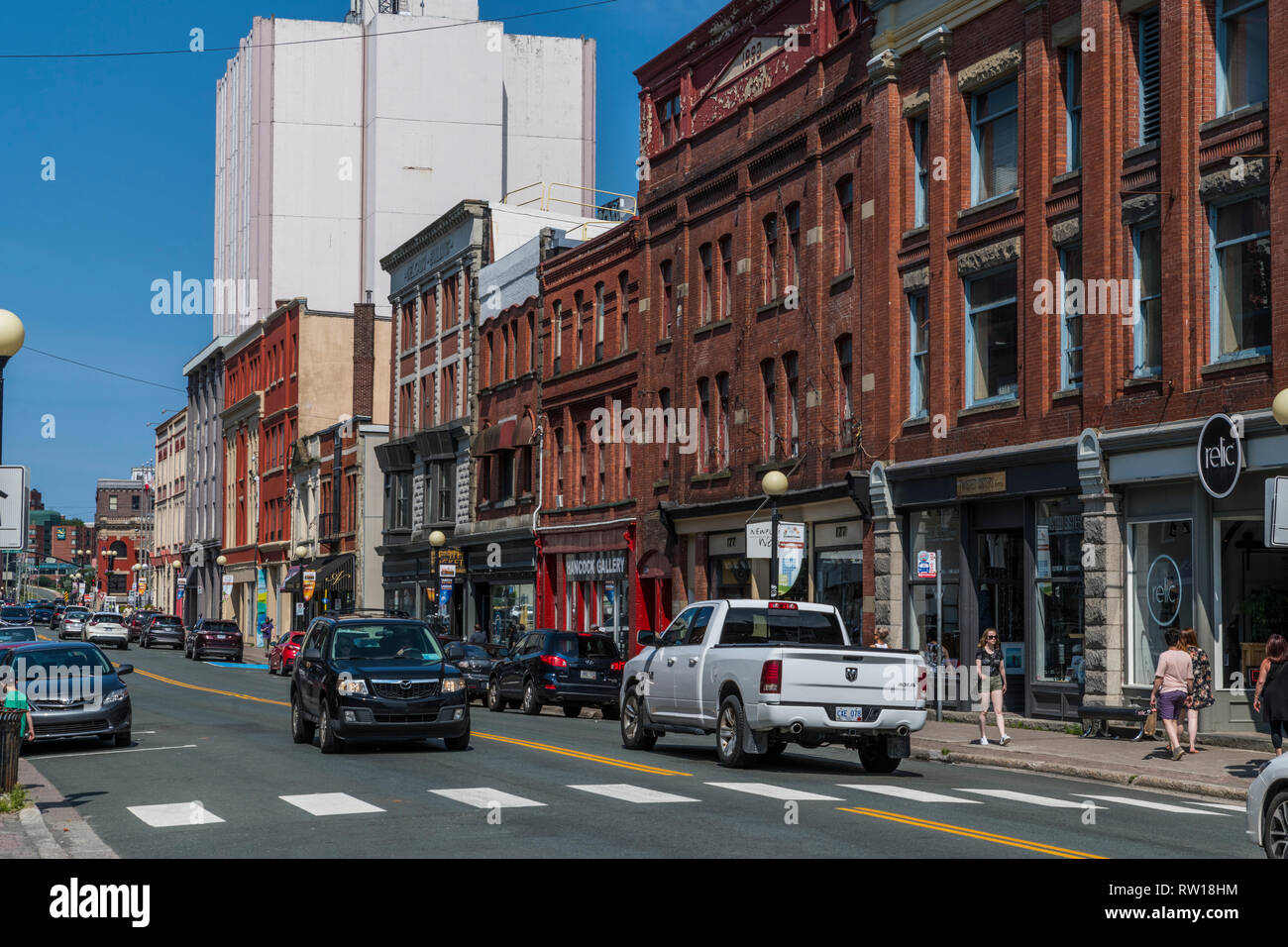 Newfoundland street scene hi-res stock photography and images - Alamy