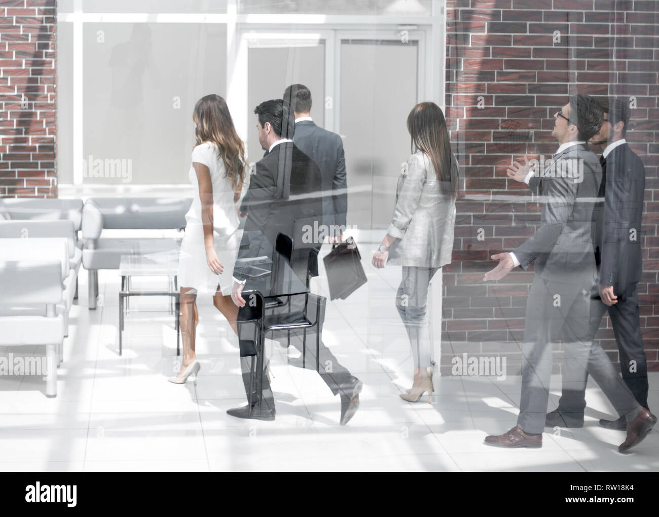 employees starting a business meeting Stock Photo - Alamy