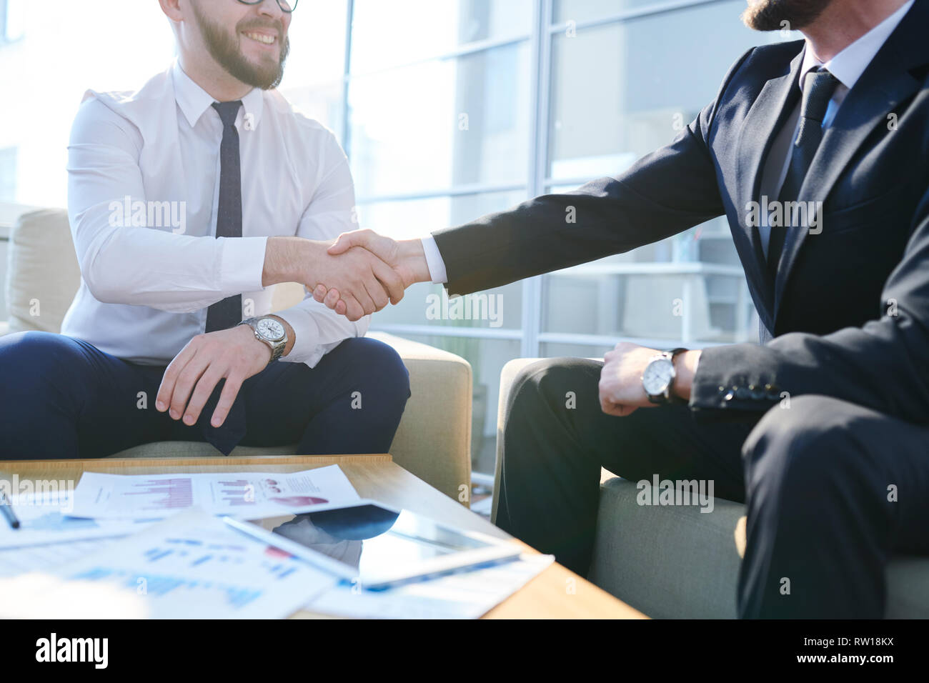 Business partnership corporate meeting hi-res stock photography and ...