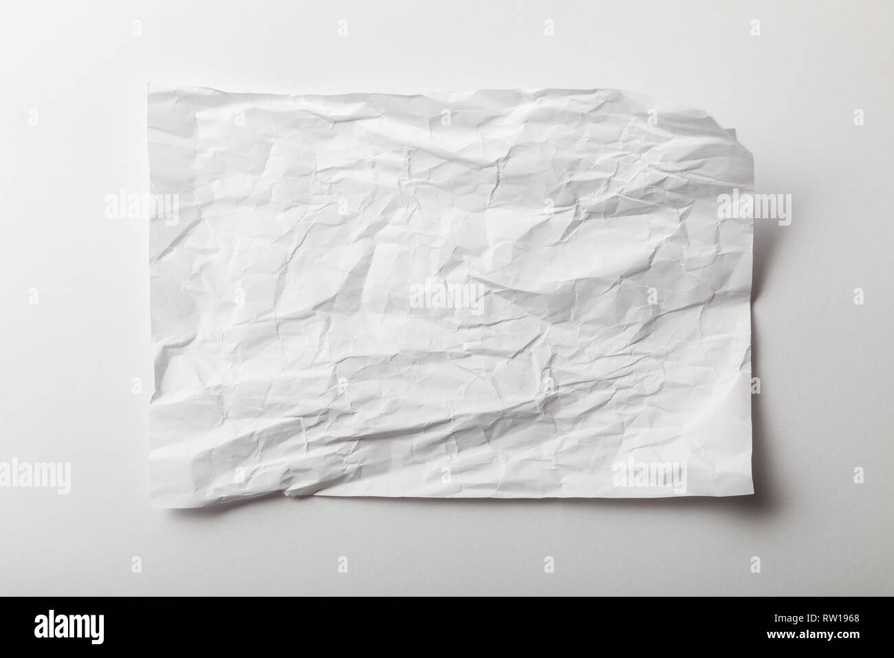 Crumpled page hi-res stock photography and images - Alamy