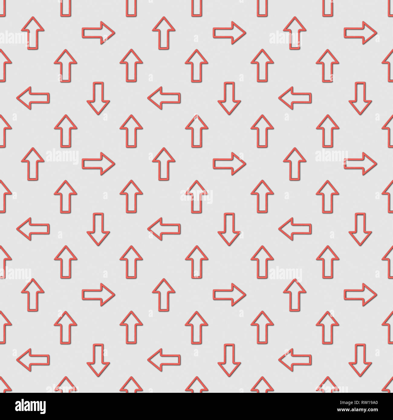 collage of seamless background pattern with red pointers on grey ...