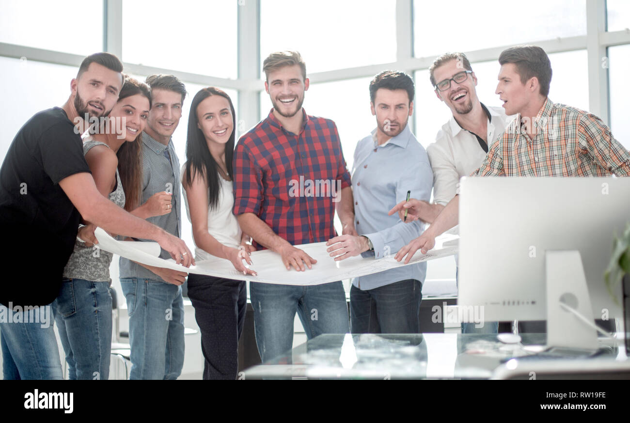 design team begins work on a new project Stock Photo - Alamy