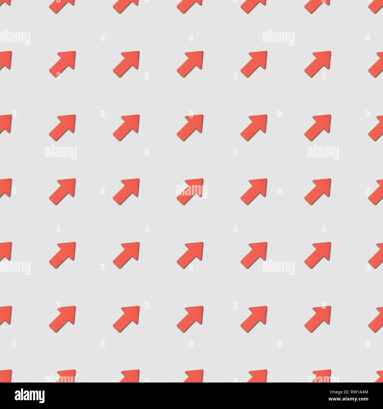 collage of diagonal red pointers on grey background, seamless ...