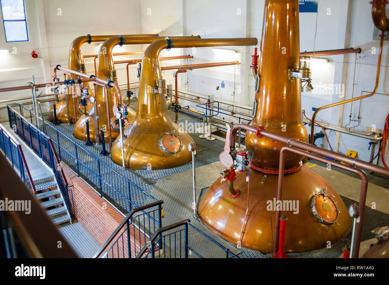 Talisker Distillery in Carbost, Isle of Skye. Scotland Stock Photo - Alamy