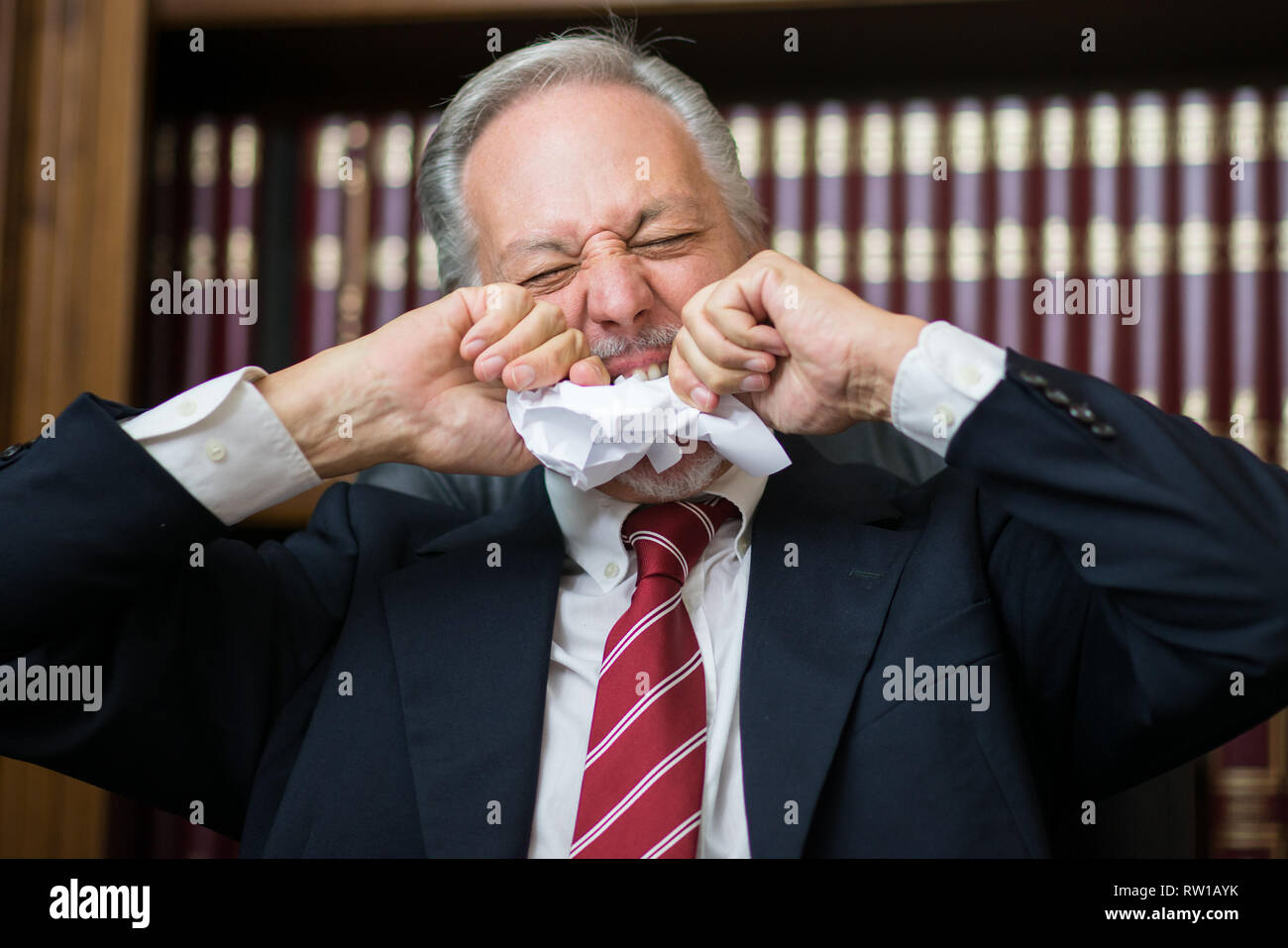 Eating at work stress hi-res stock photography and images - Alamy