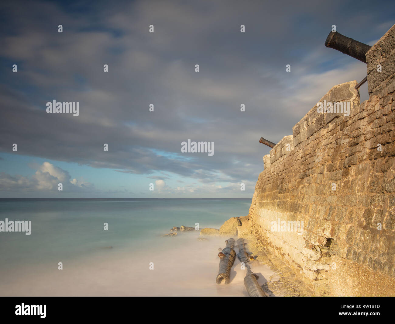 Needham's Point. Barbados has the world's rarest collection of 17th ...