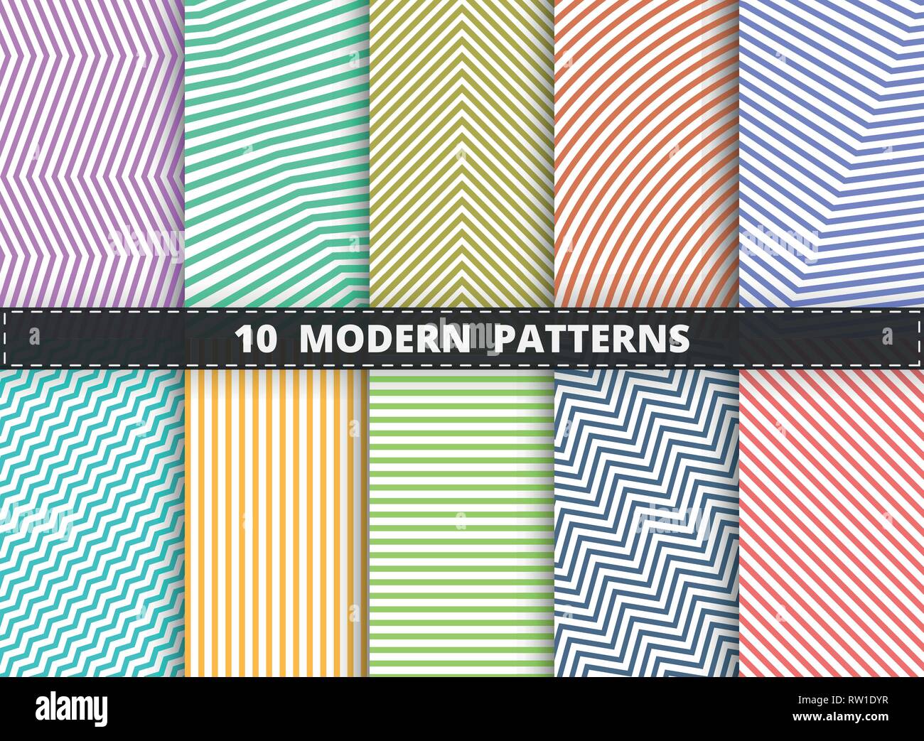 Set of lines vector vectors hi-res stock photography and images - Alamy