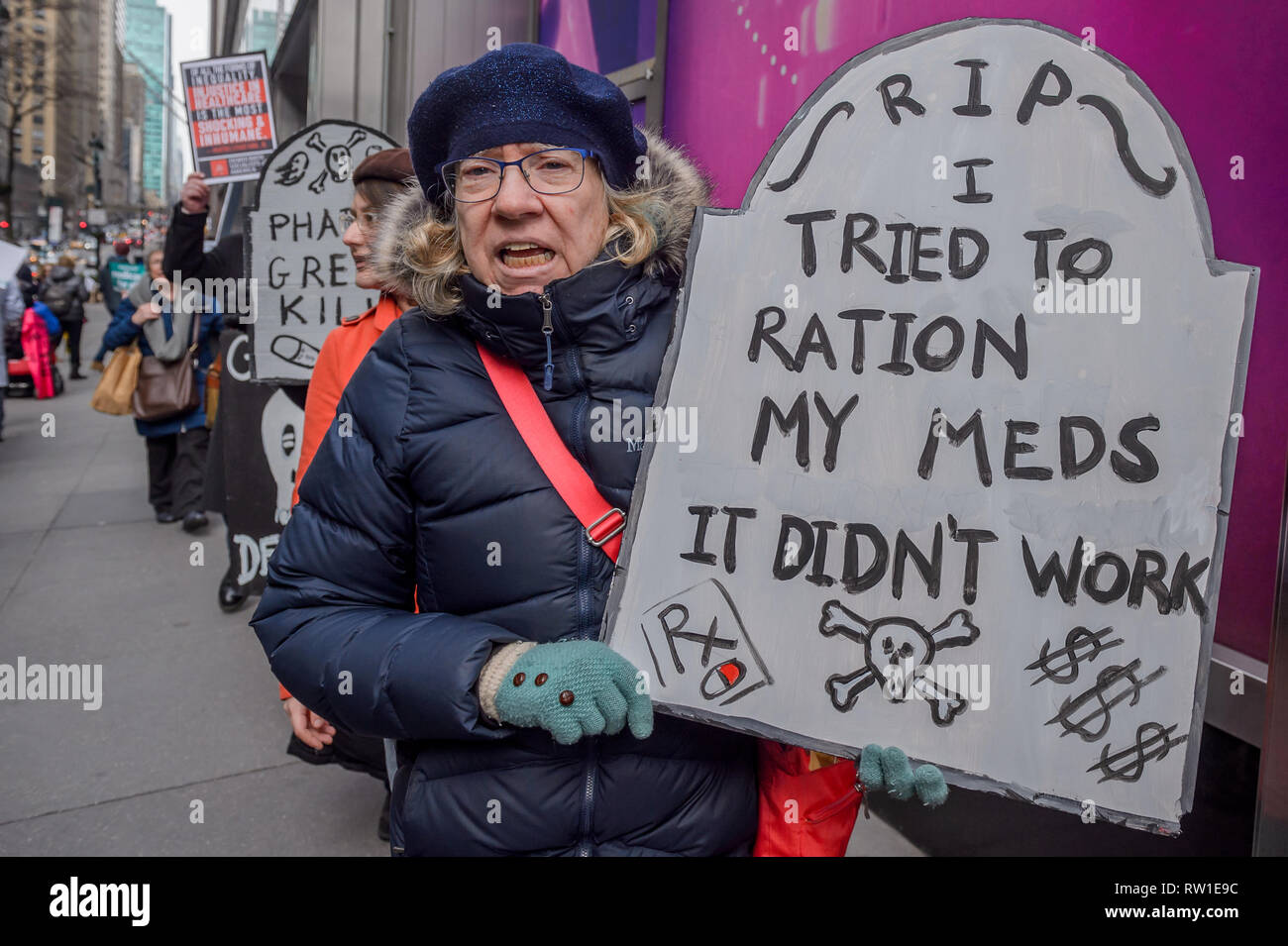 Big pharma protest usa hi-res stock photography and images - Alamy