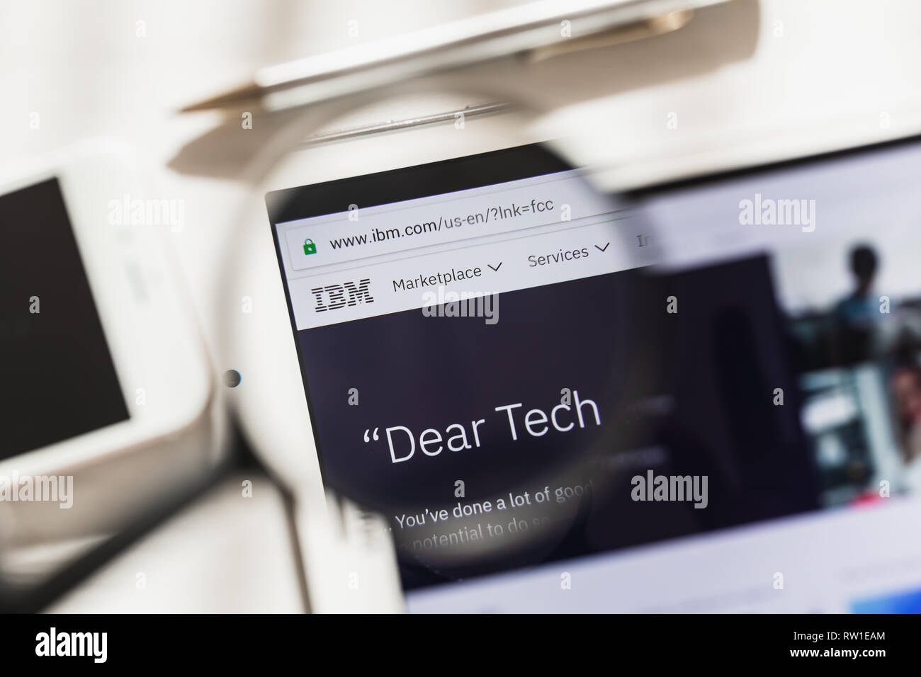 Ibm computers printers hi-res stock photography and images - Alamy