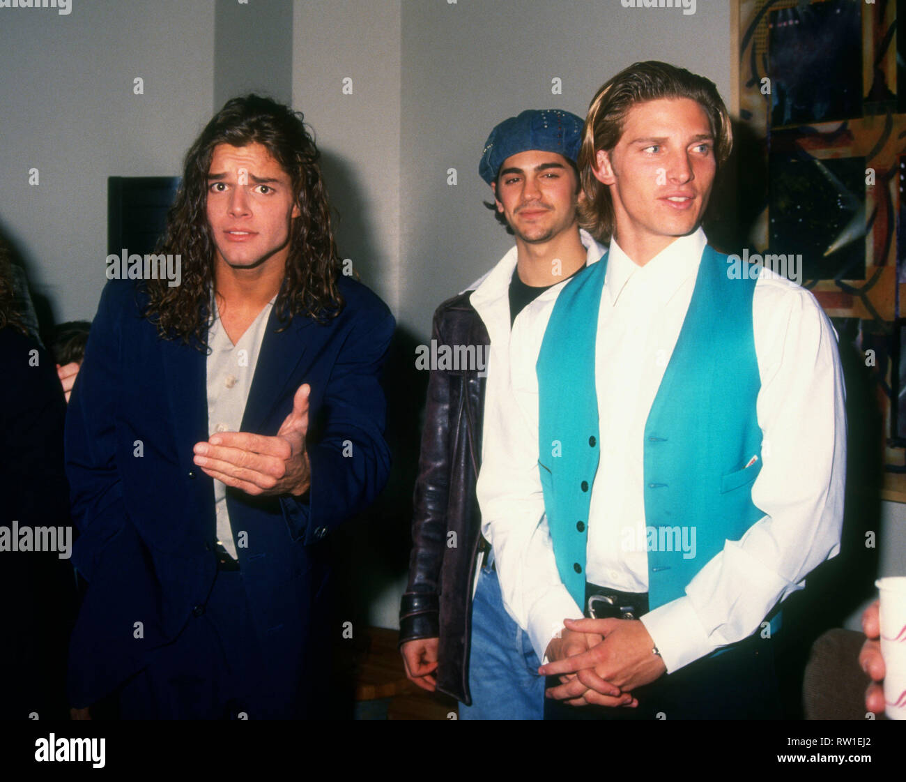 UNIVERSAL CITY, CA - FEBRUARY 6: (EXCLUSIVE) Singer Ricky Martin, actor ...