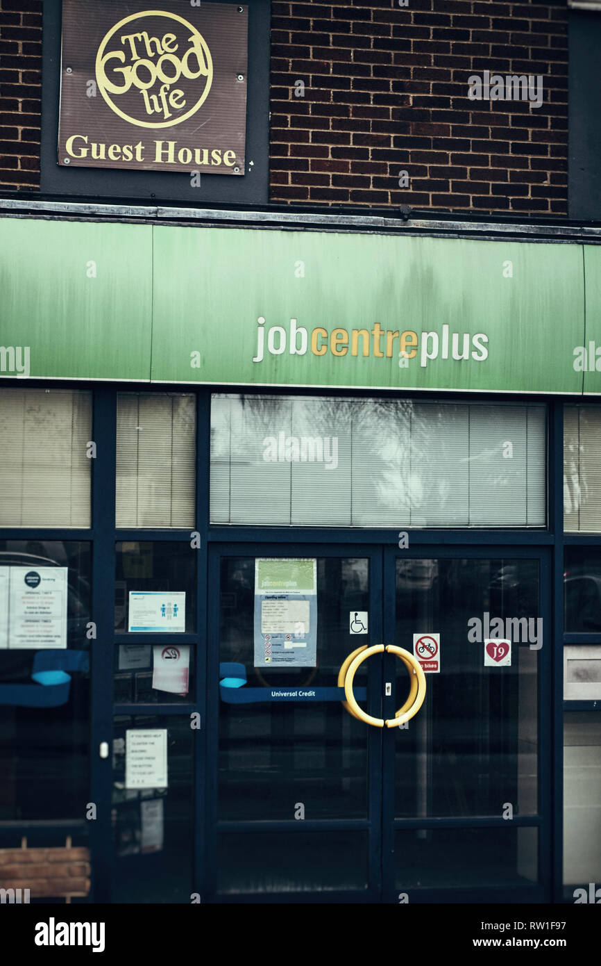 Harwich & Dovercourt, Essex, ENGLAND - March 3, 2019: The exterior of a ...