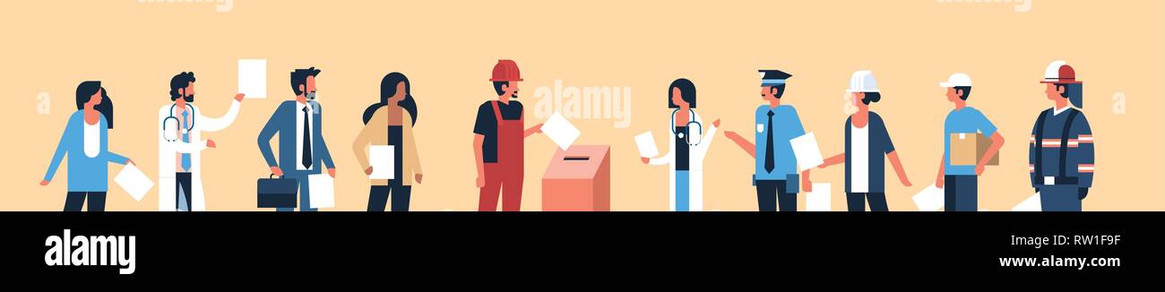 Polling day Stock Vector Images - Alamy