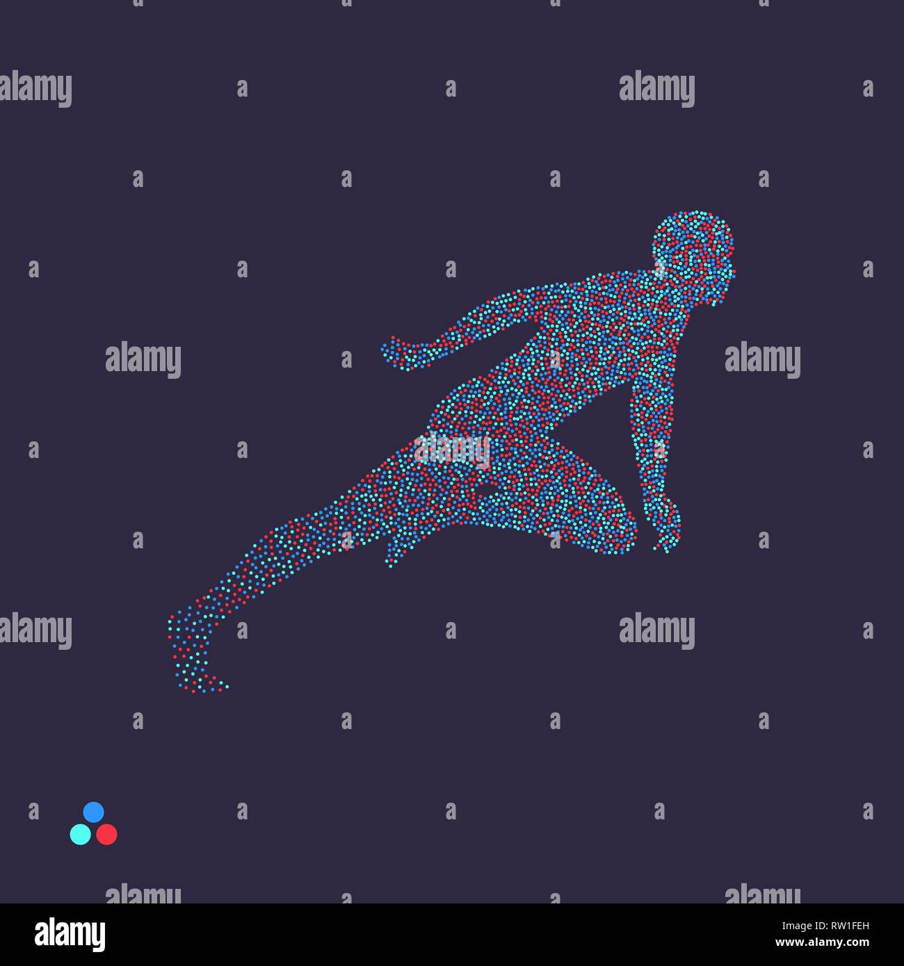 Jogger marathon start Stock Vector Images - Alamy