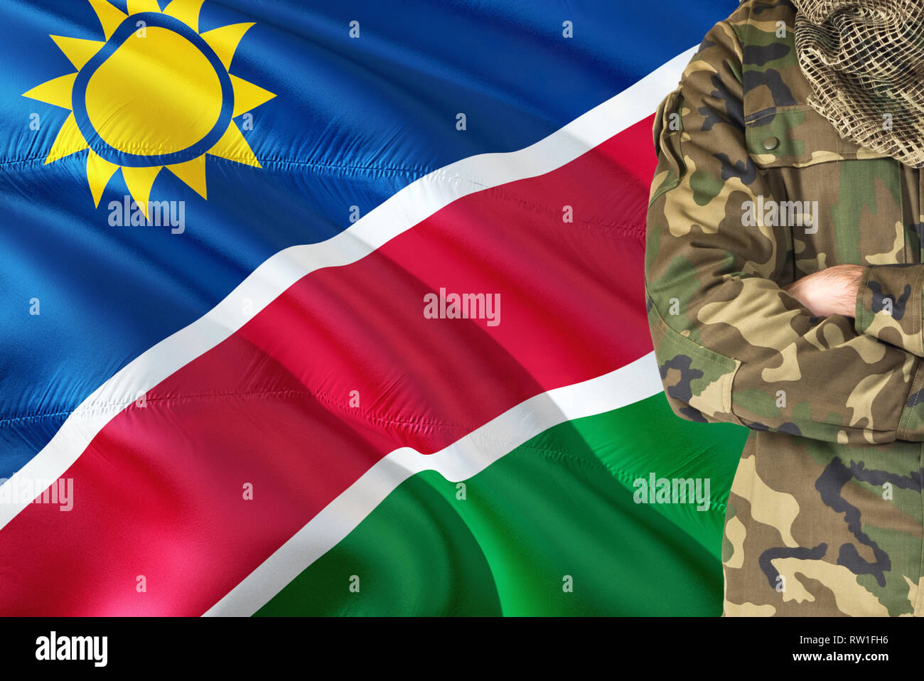 Namibian soldier hi-res stock photography and images - Alamy