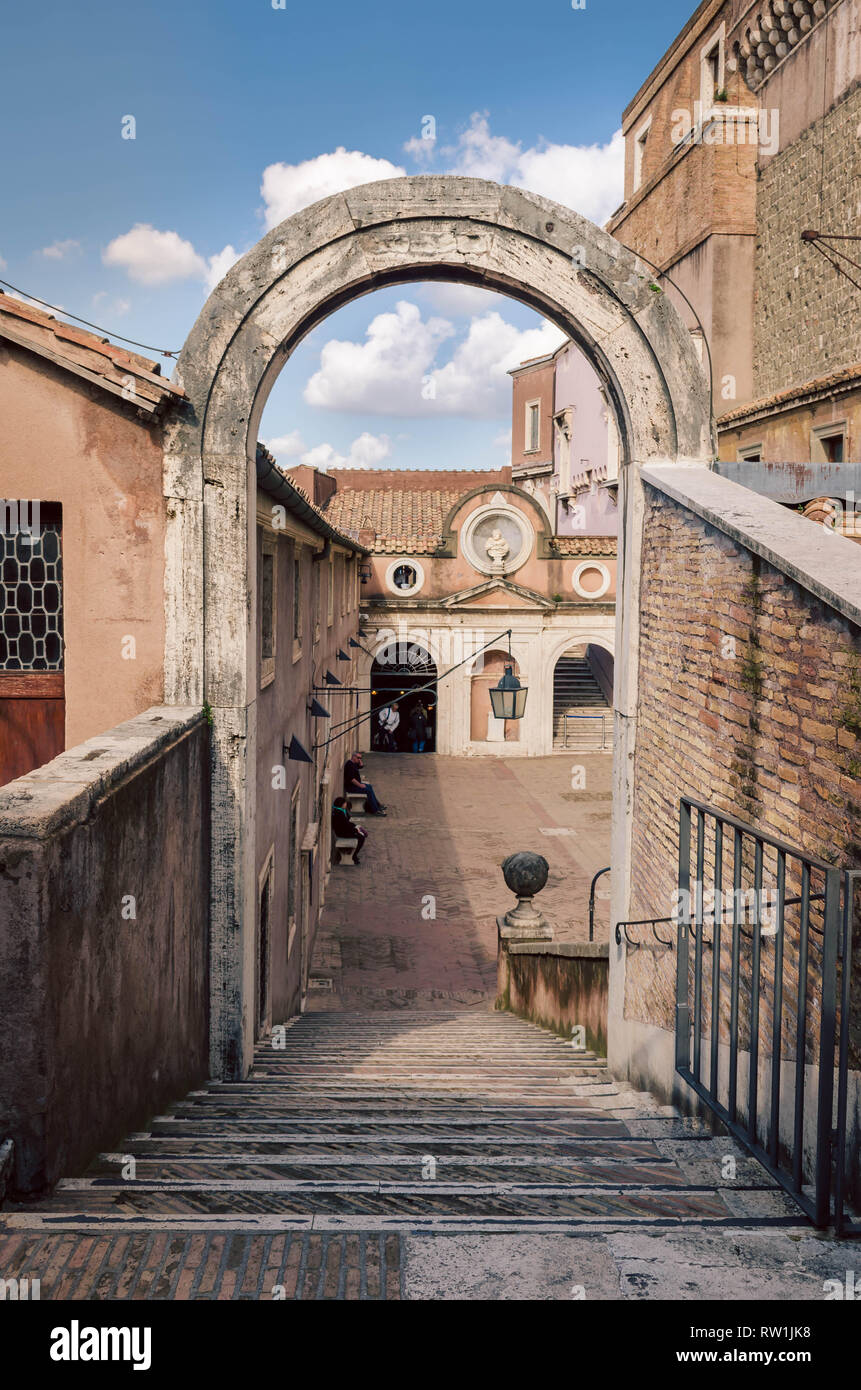 Castel sant'angelo interior hi-res stock photography and images - Alamy