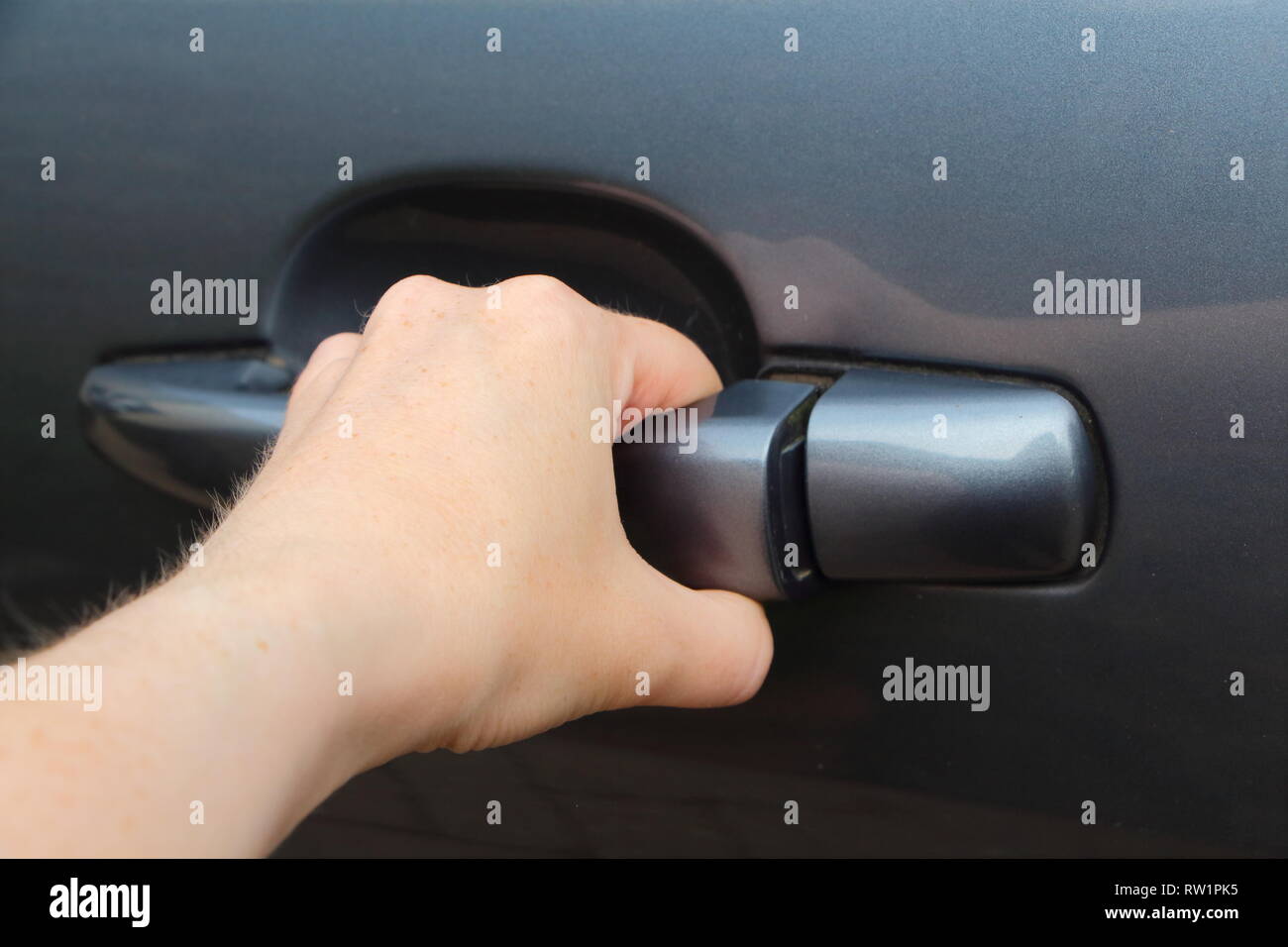 Car door opening hi-res stock photography and images - Alamy