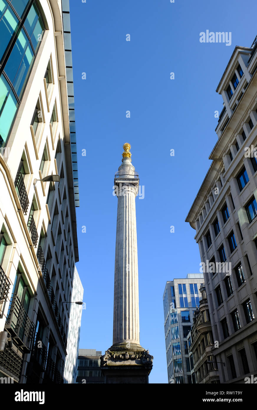 Great fire memorial landmark london hi-res stock photography and images ...