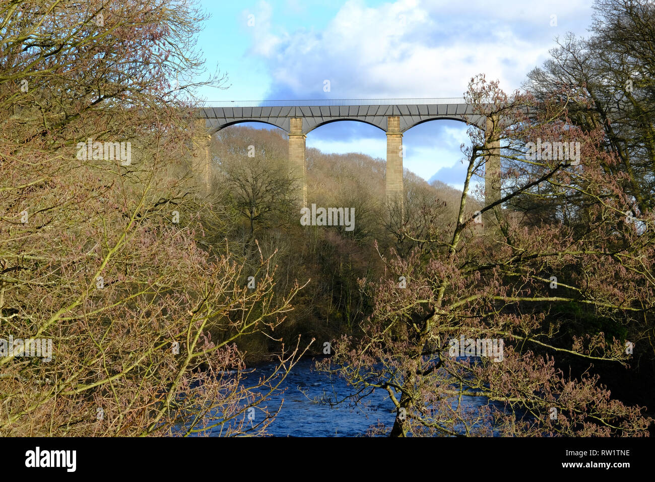Pontcysyllte Aqueduct, North Wales Stock Photo - Alamy