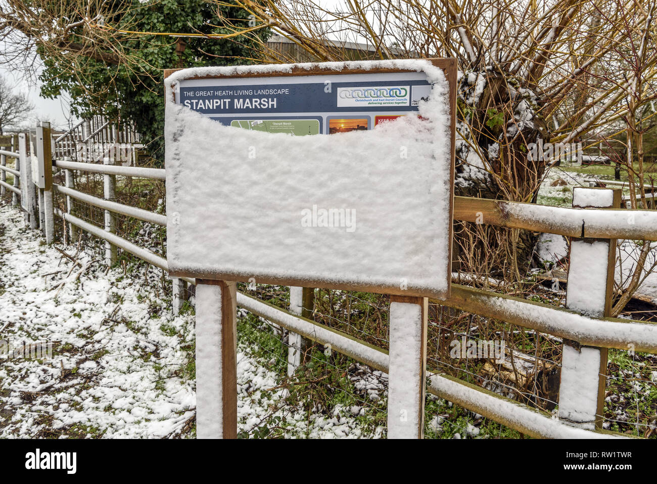 Stanpit Marsh is a nature reserve within Christchurch harbour Where ...