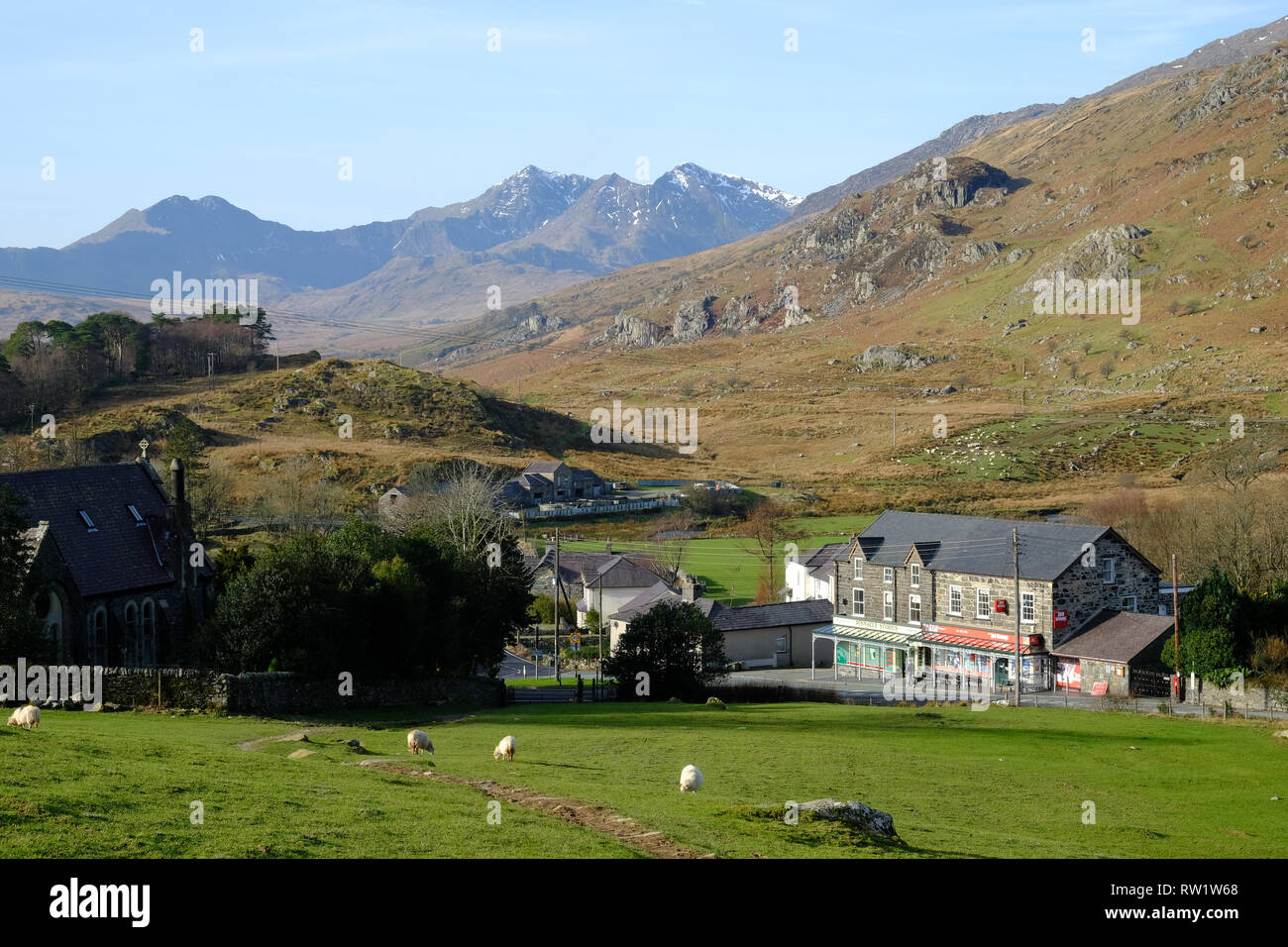 Capel curig hi-res stock photography and images - Alamy