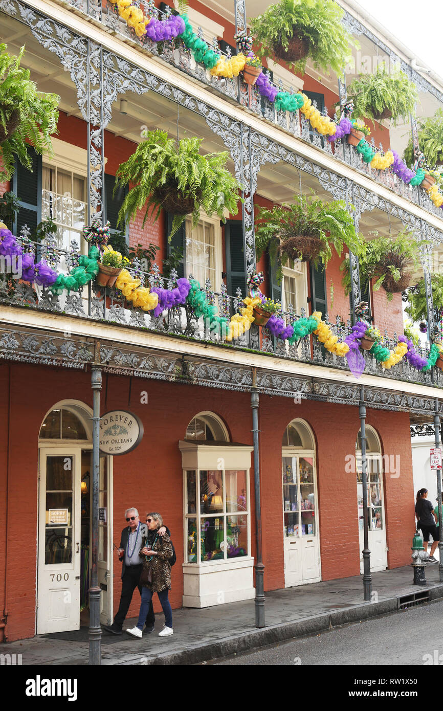 New Orleans, Louisiana, USA. 03rd Mar, 2019. NEW ORLEANS, LOUISIANA ...