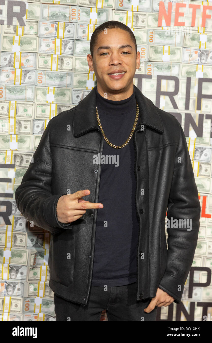 New York, NY - March 3, 2019: Jeremy Carver attends Netflix Triple ...